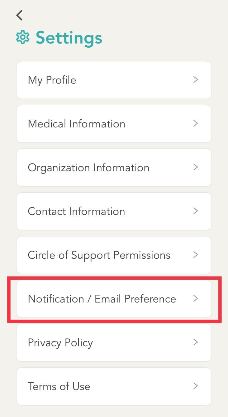 How to Disable/Update Daily Health Check-In Notification – Health ...