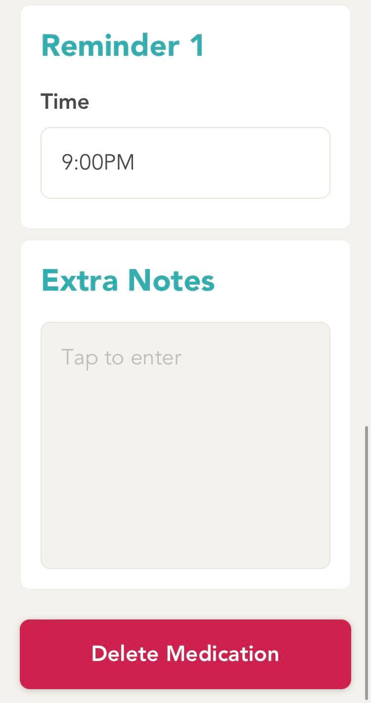 How to Delete a Medication – Health Storylines